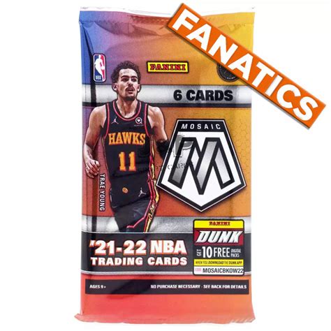2021 22 Panini Mosaic Basketball Blaster Fanatics Pack Kos