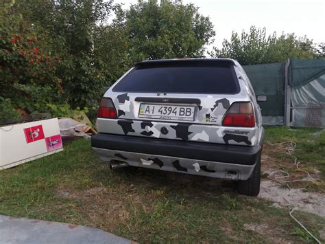 Поклейка авто — Volkswagen Golf Mk2 1 8 л 1988 года своими руками Drive2