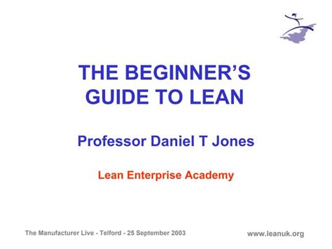 The Beginners Guide To Lean Pdf