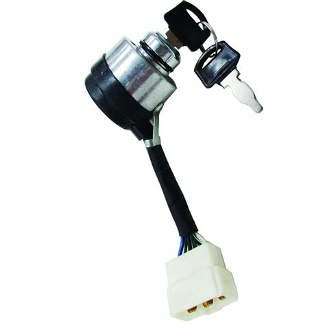 Titan 3 Way Ignition Switch Gas Generator 6 Wire 2 Keys