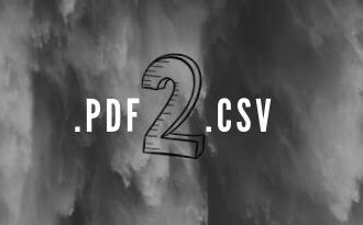 GitHub SahilChoudhary22 Pdf2csv Converter A Pdf To Csv Converter Written In Python