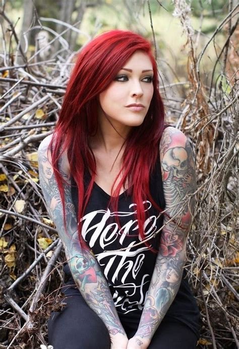 Ren Only Weed Grayency Redhead Inked Girl