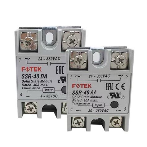 ลางสตอก DCSSR 40DDโซลดสเตทรเลย Solid State Relay DC to DC SSR 40DDDC SSR 40AAสงสนคา