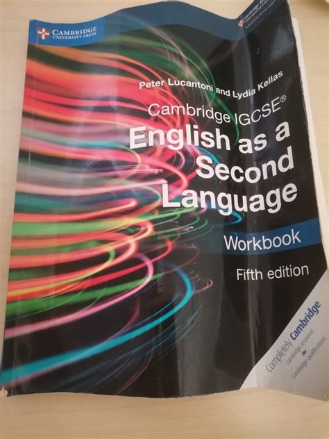 Cambridge Igcse O Level English As A Second Language Workbook Fifth Edition Hobbies And Toys
