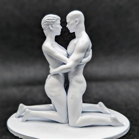 Female Nude Minimalist Couple Etsy