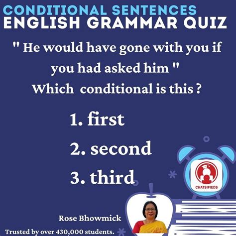English Conditional Sentences Test Best Online English Conditional Test Conditional Sentence