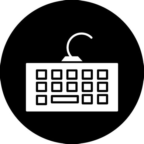 Computer Keyboard Vector Icon 36796021 Vector Art At Vecteezy