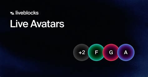 Live Avatar Stack Liveblocks Example