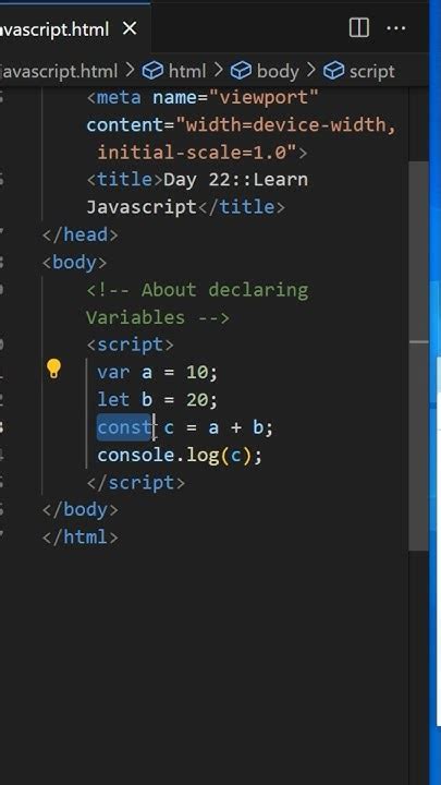 2260 How To Declare Variables Shorts Ytshort Share Webdevelopment