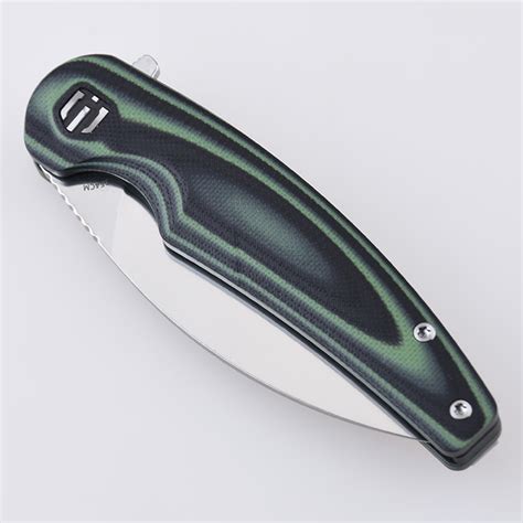 Rd02a Jalapenos 154cm Double G10 Handle Nested Liner Lock Shieldon Randd Center Design Shieldon