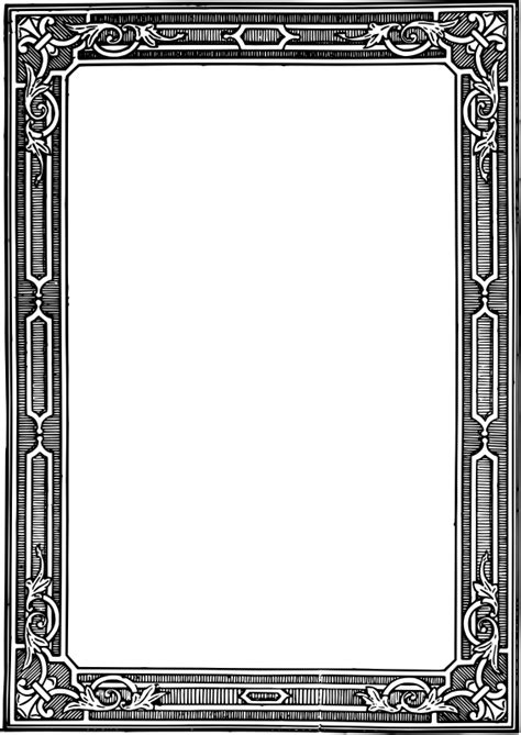 Classic Thick Border Openclipart