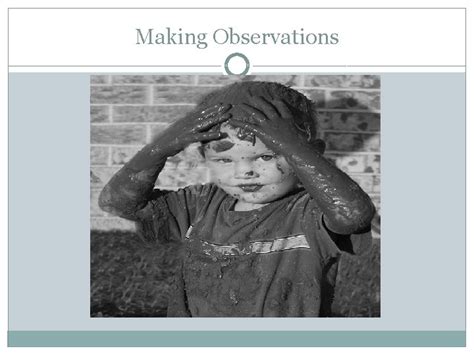 Lesson Observation And Inference October