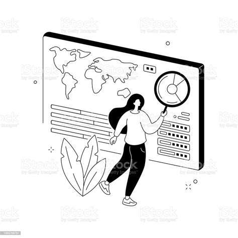 Big Data Visualization Abstract Concept Vector Illustration Stock Illustration Download Image