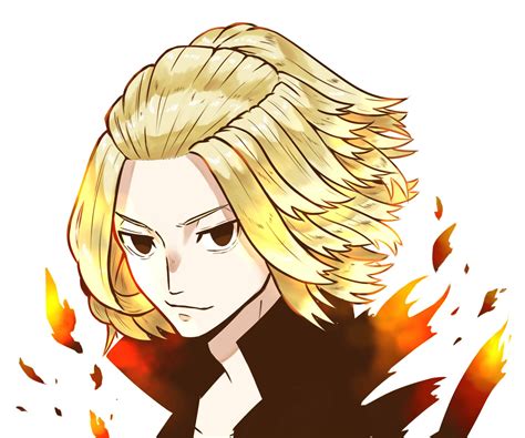 Download Fiery Mikey Tokyo Revenger Wallpaper