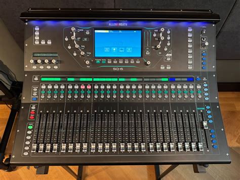 Allen And Heath Sq 6 Digital Mixer Mit Dante Top Zustand Gebraucht
