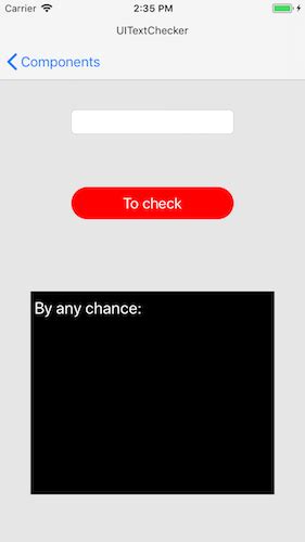Ios Uikit In Swift 4 Spell Check With Uitextchecker By Calmone Medium
