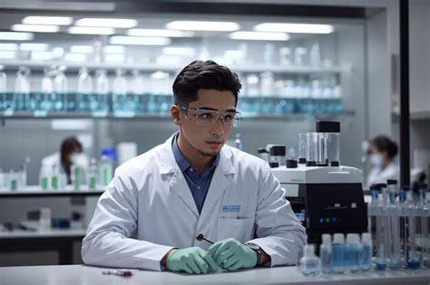 Premium AI Image Biochemistry Lab Exploration Premium AI Image Biochemistry Lab Exploration