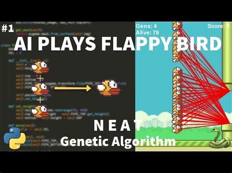free video ai plays flappy bird neat python from tech with tim class central