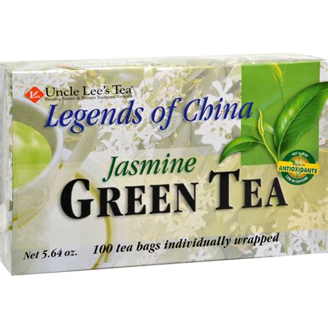 Uncle Lees Legends Of China Jasmine Tea Bag 100 Tea Bags Dutchmans