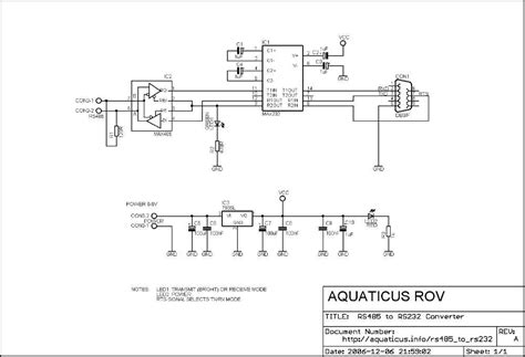 Building An Rs485 To Usb Converter Step By Step Circuit Diagram Guide