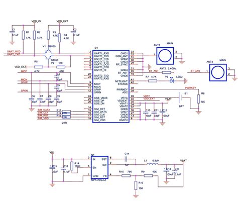 SIM7020E NB IoT Module Antenna Micro Robotics