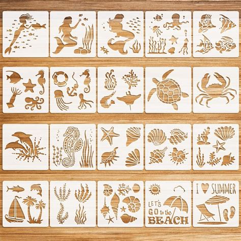 Summer Stencils Printable