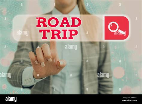 Handwriting Text Writing Road Trip Conceptual Photo Long Distance