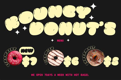 Pluffy Loon Baloon Bubble Font Decorative Sans Serif Ft Puffy