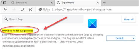 How To Enable And Use Address Bar Quick Actions In Microsoft Edge