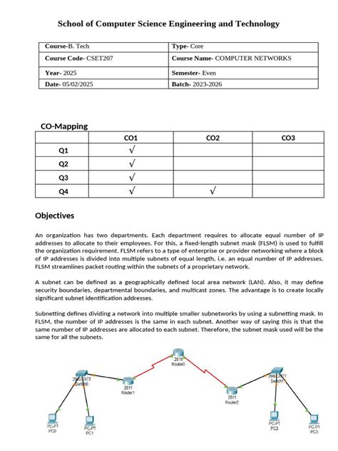 Cset 207 Lab Assignment Week 6 Pdf Computer Network Ip Address