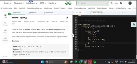 Gfg160 Geekstreak2025 Dsa Problemsolving Anil Varikala