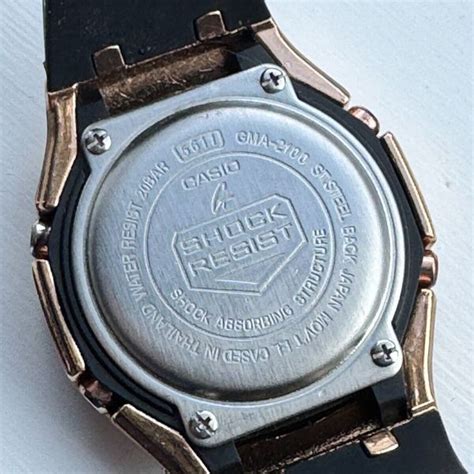 Casio Gshock Module 5611 Black And Gold Watchcharts Marketplace