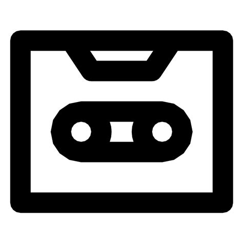 Cassette 2 Vector Svg Icon Svg Repo