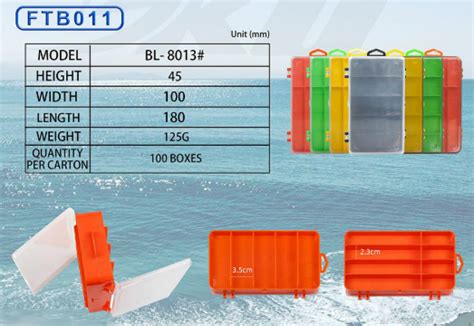 Fishing Tackle Box Ftb011 Peekii Fishing
