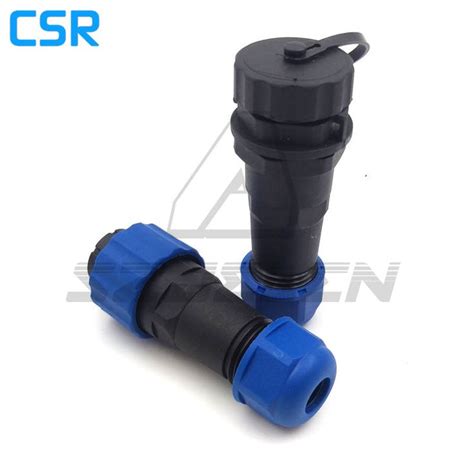 Sd16 2 Pin Waterproof Connector Power Connector Wire 2 Pin Cable