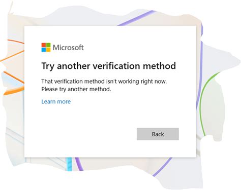 Do These Days Microsoft Account Verification Methods Arent Working Microsoft Qanda