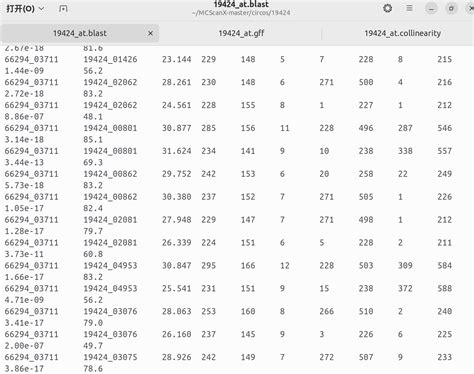 Mcscanx运行无结果 组学大讲堂问答社区