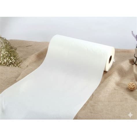 Eco Friendly White Interleaf Paper Roll 28gsm 50cm X 100m Your