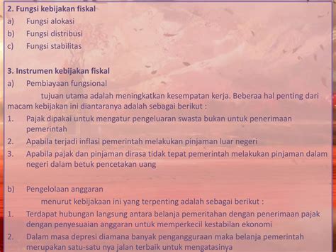 Kebijakan Moneter Dan Fiskal Pptx