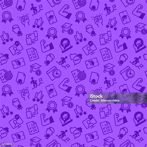 온라인 교육 원활한 패턴 학습을위한 모바일 앱 수준을 정의 교육 일정 동기 부여 웨비나 테스트 가격 인증서 가는 선 아이콘입니다 벡터 그림입니다 가격에 대한 스톡 벡터 아트