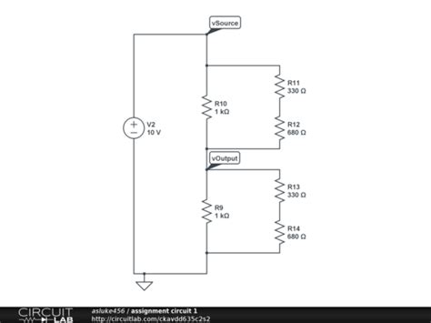 Assignment Circuit CircuitLab