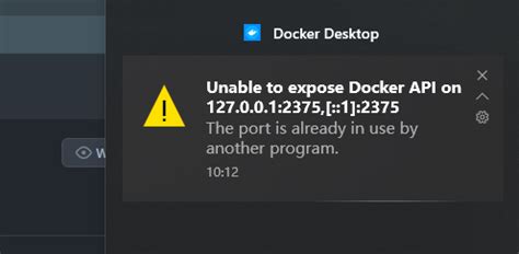 Unable To Expose Docker Api On Issue Docker For Win GitHub