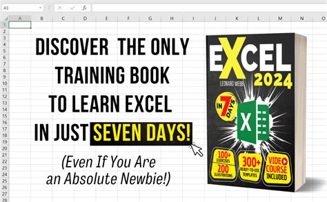 excel the easiest way to master microsoft excel in 7 days 200 clear