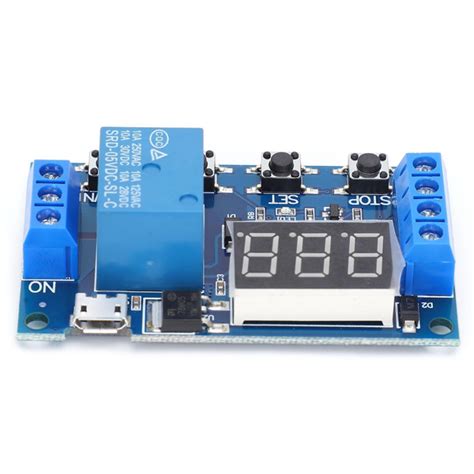 Relay Board Cycle Timing Circuit Switch Timer Delay Trigger Module 6