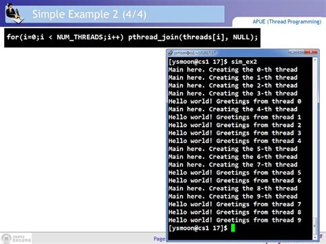 linux unix programming apue thread programming ppt download