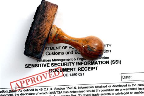 Sensitive Security Document Stock Image Image Of Paperwork Secret