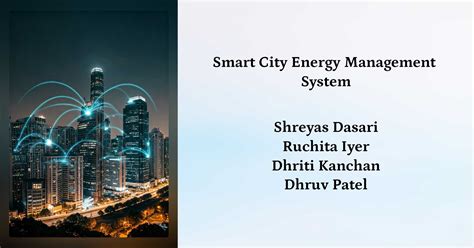 Smart City Energy Management System