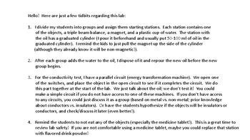 What S The Matter Physical Properties Lab By The Savvy Scientist
