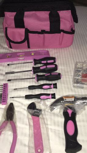 Allied 49009 76 Pieces Tool Bag Set Pink For Sale Online Ebay