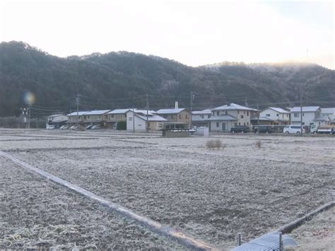 放射冷却で寒い朝に東海3県各地で今季一番の冷え込み 岐阜高山市は氷点下3 2度で畑には霜 東海テレビNEWS
